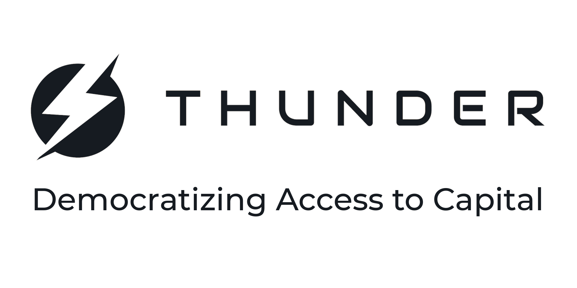Thunder - Tech-Enabled Investment Bank for Early Stage Venture Capital